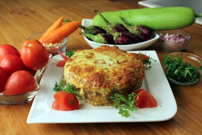 Vegetable Cheese Cake: How To Make Vegetable Cheese Cake | Food Food